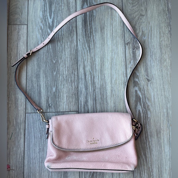 kate spade | Bags | Kate Spade Flap Crossbody Rose Smoke | Poshmark